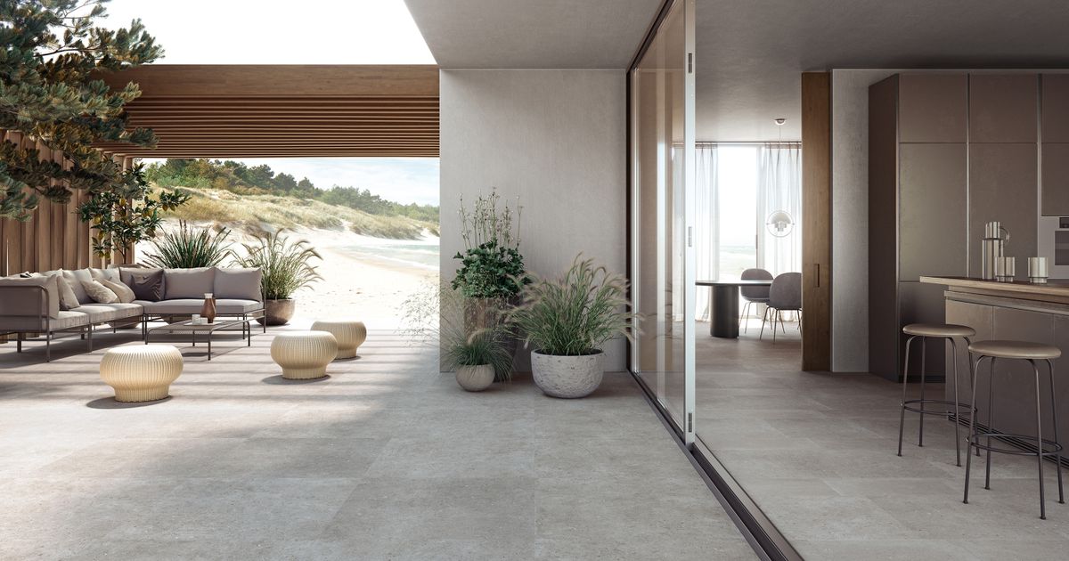 Refin Block Mist 600mm x 600mm Interior Floor & Wall Ceramic ...