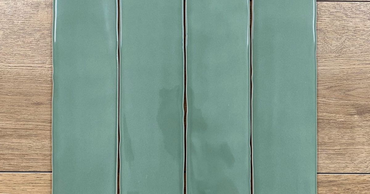 Newmarket Tile Range Newmarket Jade Green Gloss Subway 75x300mm ...