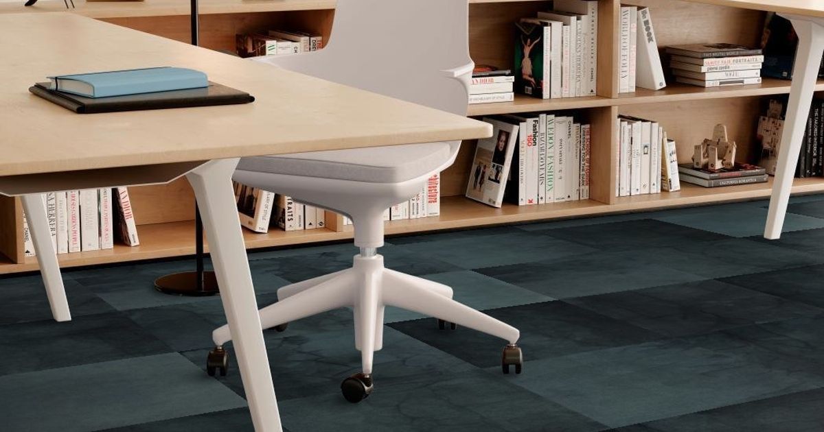 Shaw Contract Dye Lab Cornflower Carpet Tiles Carpet | Jacobsen NZ Flooring