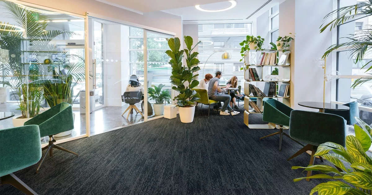 Carpets Inter Ebb Retreat commercial carpet tiles