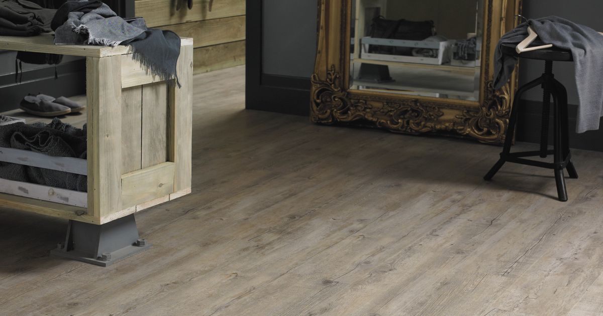 Karndean Van Gogh Plank Rigid Core Distressed Oak 1220mm x 180mm Timber ...