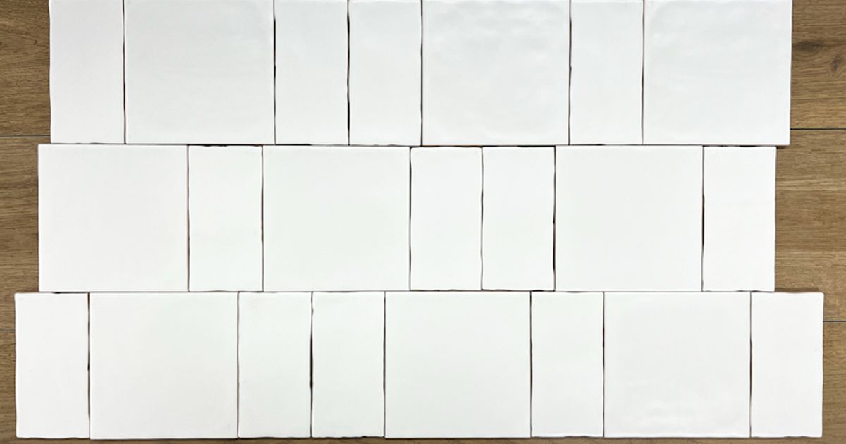 Newmarket Tile Range Newmarket White Matt Large Square 150x150mm ...