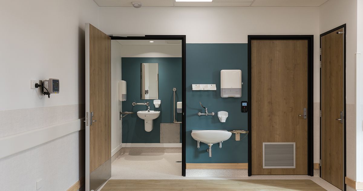 Slip-Resistant Flooring for Hospital Bathrooms