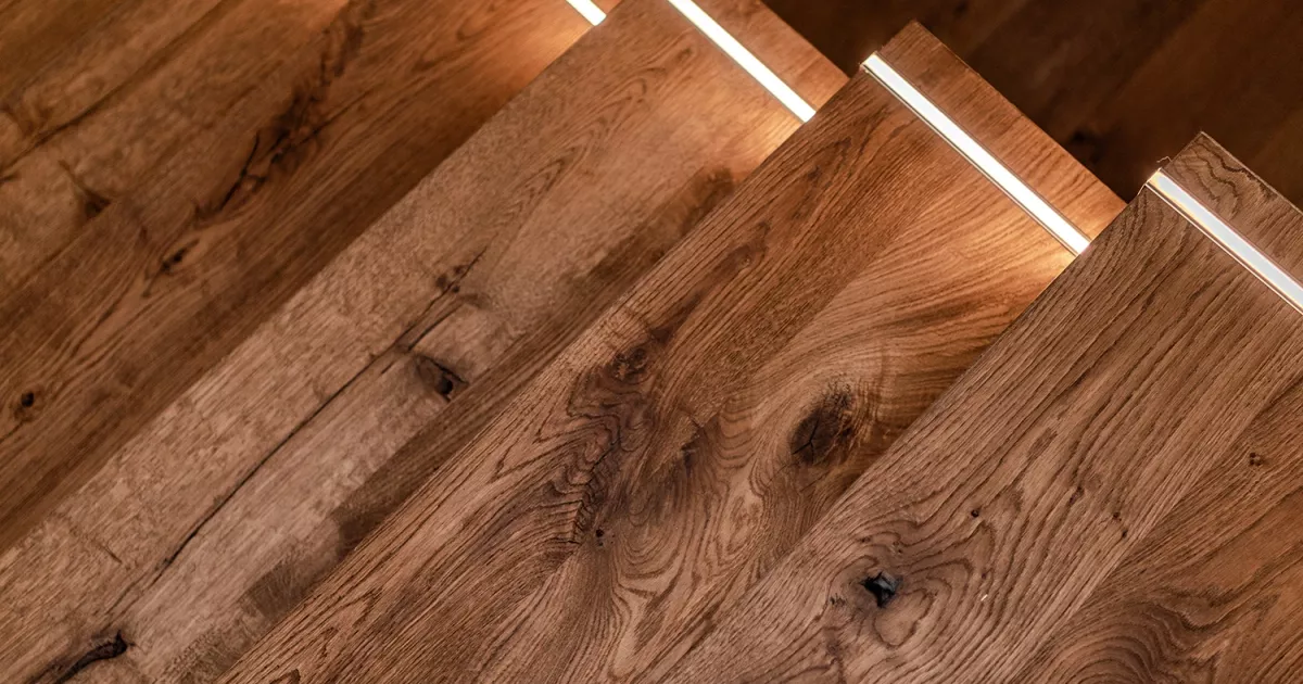 Bespoke Engineered Timber Stair Nosing