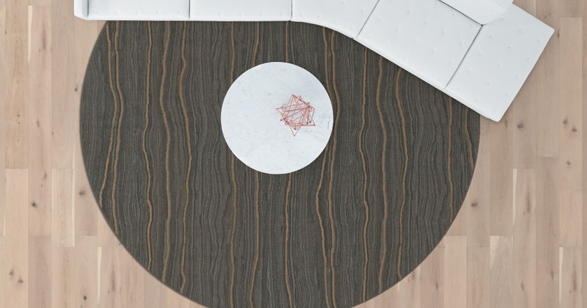 Shaw Contract Fault Cornerstone Copper 11 ft Circle Rugs Carpet ...