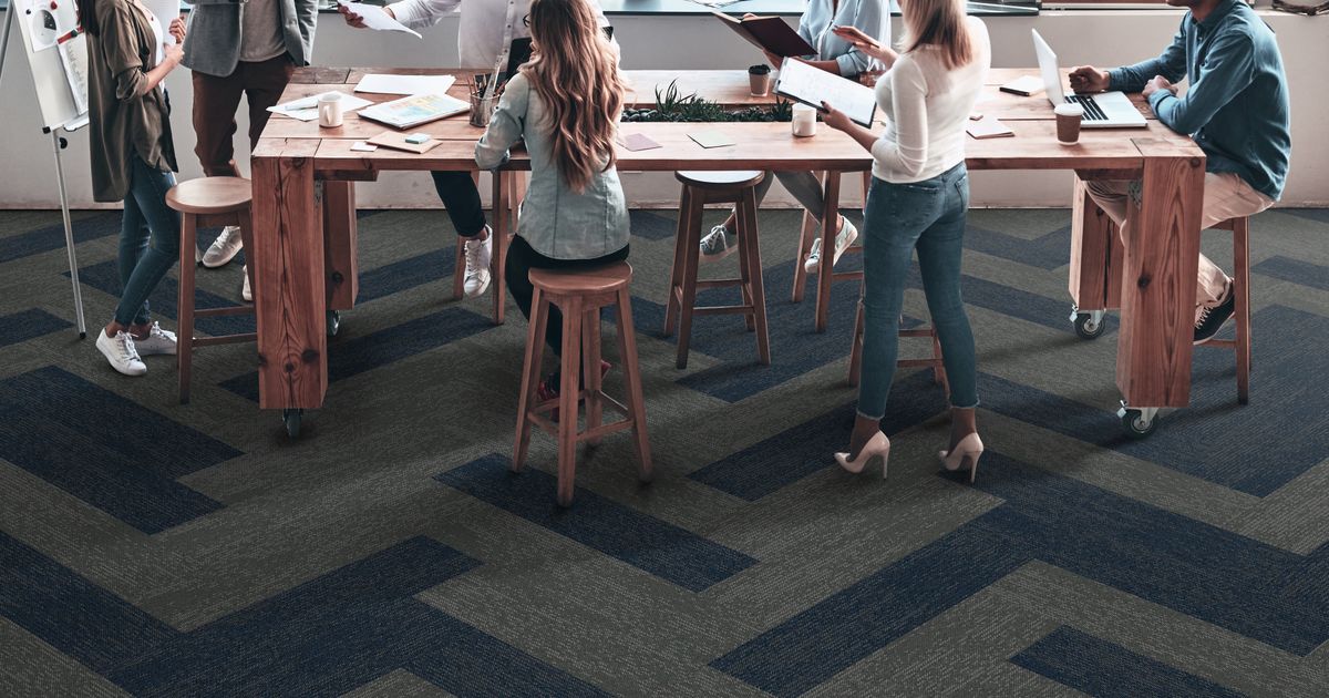 Carpets Inter Ebb Spring Ecosoft Carpet Tiles Carpet | Jacobsen NZ Flooring