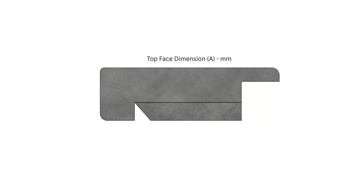 BeSpoke Laminate Edging Trims Laminate Single Sided Expansion Edging ...