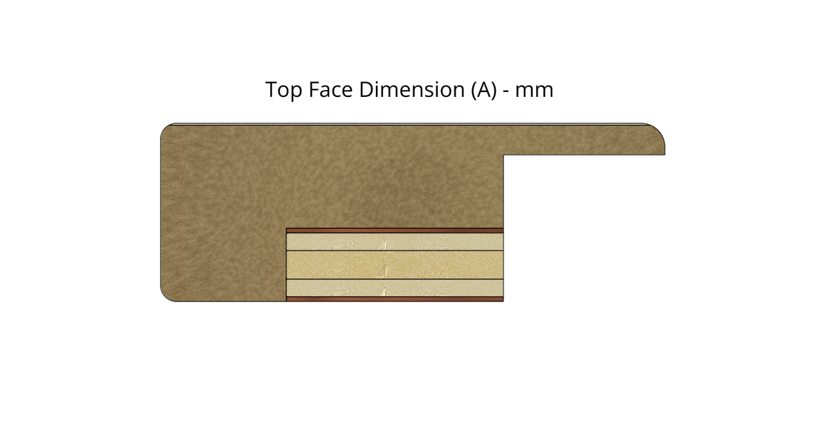 BeSpoke Rigid Core LVT Edging Trims Rigid Core LVT Single Sided ...